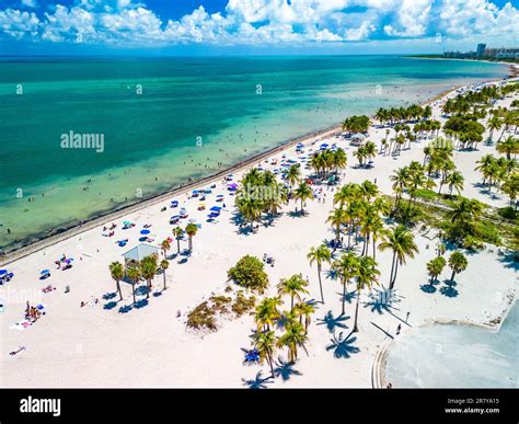 Key Biscayne Crandon Park Beach Florida Memory • People On The Beach