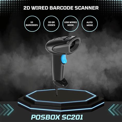1D 2D QR Code USB Barcode Scanner Fast High Speed Wired Handheld