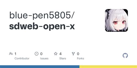 Github Blue Pen Sdweb Open X