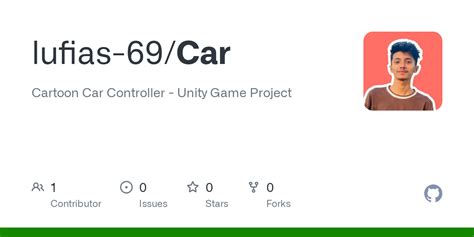 Github Lufias 69car Cartoon Car Controller Unity Game Project