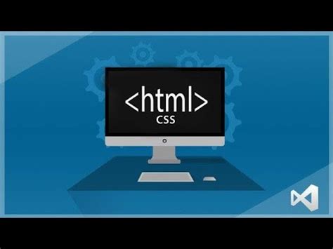 Visual Studio Getting Started Web Design HTML CSS YouTube