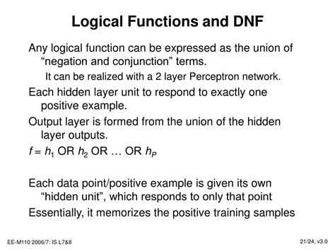 Ppt Lectures 7and8 Non Linear Classification And Regression Using Layered Perceptrons