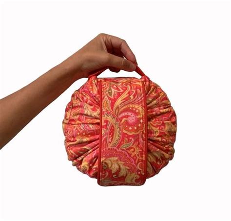 Sofia Cinch Up Bag Pdf Pattern Octagon Makeup Bag Tutorial Etsy