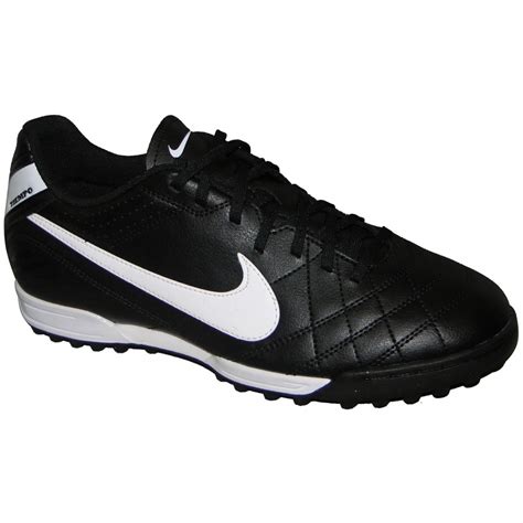 Chuteira Society Nike Tiempo Natural Iv 454334 018 Pretobranco