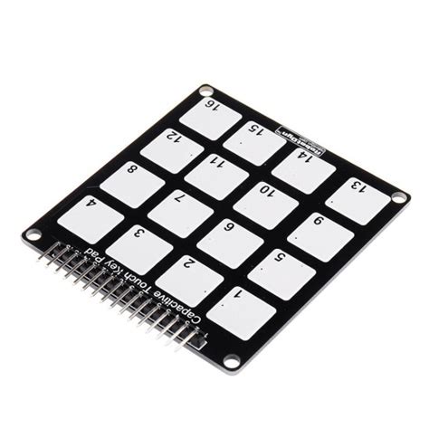 16 keys capacitive touch key pad module keyboard
