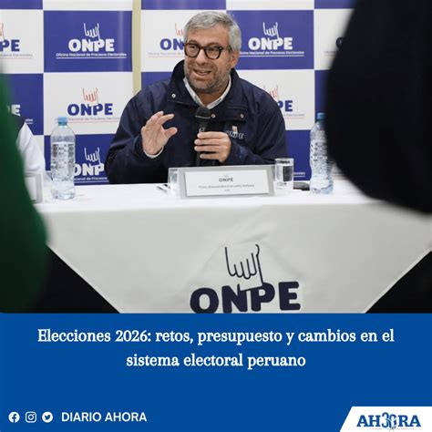 Elecciones 2026 Retos Presupuesto Y Cambios En El Sistema Electoral