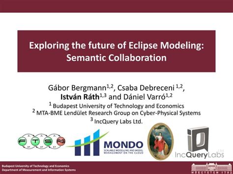 Exploring The Future Of Eclipse Modeling Web And Semantic