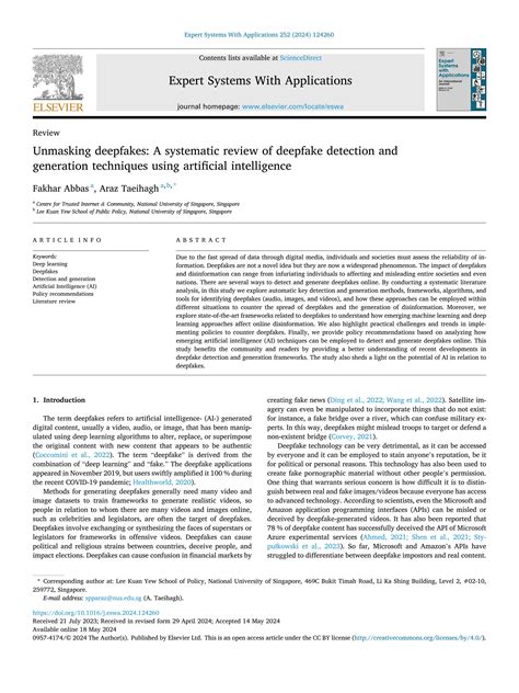 Unmasking Deepfakes A Systematic Review Of Deepfake Detection And