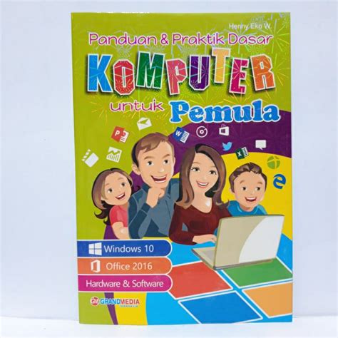 jual panduan dan praktek dasar komputer untuk pemula lm shopee