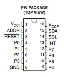 TCA6408PW Datasheet 8 BIT I2C And SMBus I O Expander