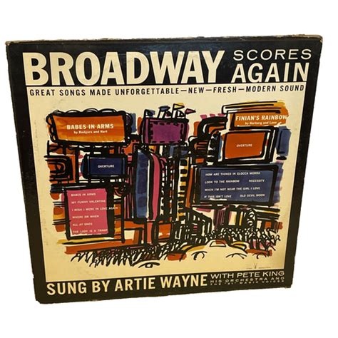 21 Magic Voices Broadway Scores Again Vinyl Vi Way Lp 71 Vg Lp