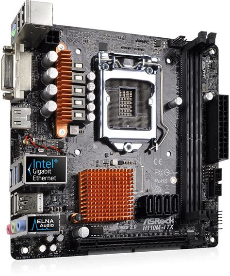 Specificaties Van Asrock H110m Itx Tweakers