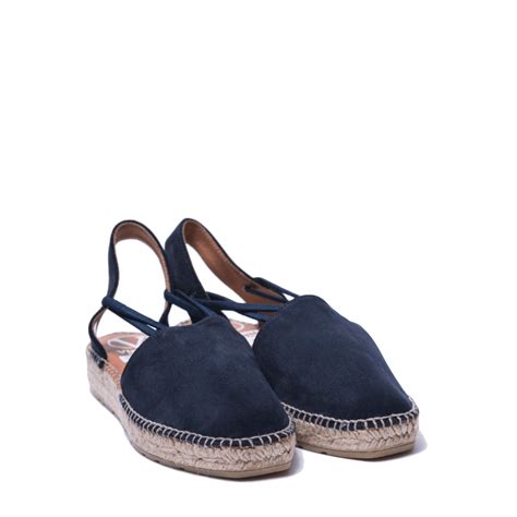 Zeppa Piatta In Corda Viguera Camoscio Ocean