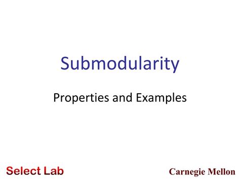 ppt maximizing submodular functions and applications in machine