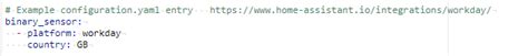 Workday Sensor Bug Configuration Home Assistant Community