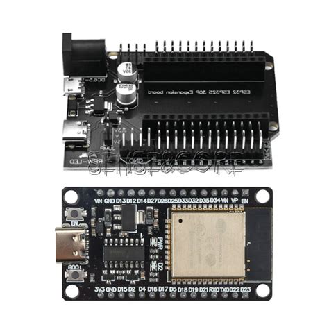Usb Type C Esp32 Wifi Bluetooth Development Board Esp32 30p Expansion