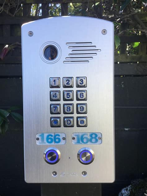 Tador Intercom Keypad Manual Sesame Gate Automation