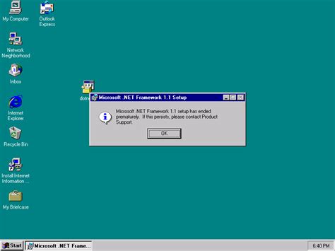 Install Net Framework 11 On Windows Nt 40 Server