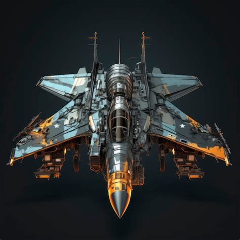 Premium Ai Image Fighter Plane