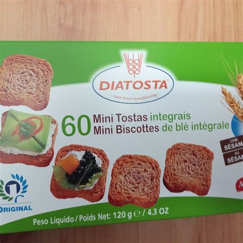 Mini Tostas Integrales From Diatosta Vegan Product Reviews And Ratings Abillion