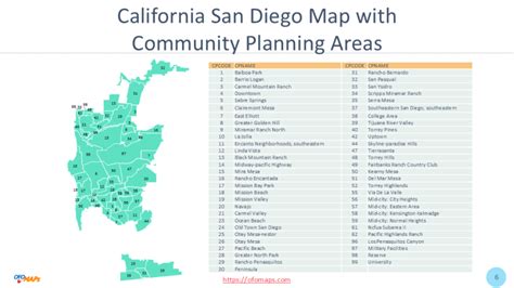 San Diego County Map Ofo Maps