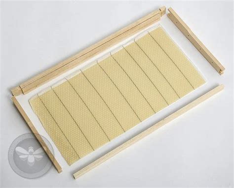 Unassembled Frames For Crimp Wire Foundation Brawes Bee Farm Llc