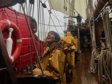 The Sailing With The Hermione Crew Shtandart