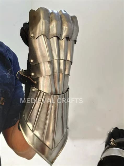 Medieval Knight Armor Gauntlets Cosplay Armor Larp Armor Etsy