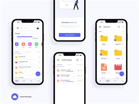 Cloud Storage Mobile App By Resky Alamsyah On Dribbble
