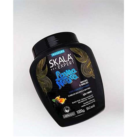 Skala Lama Negra Creme De Tratamento Com Carvao Ativado 1 Kg Shopee