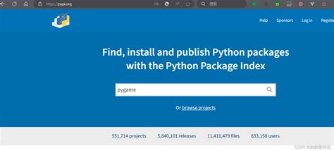 Pygame下载安装流程pip Install Pygame Csdn博客