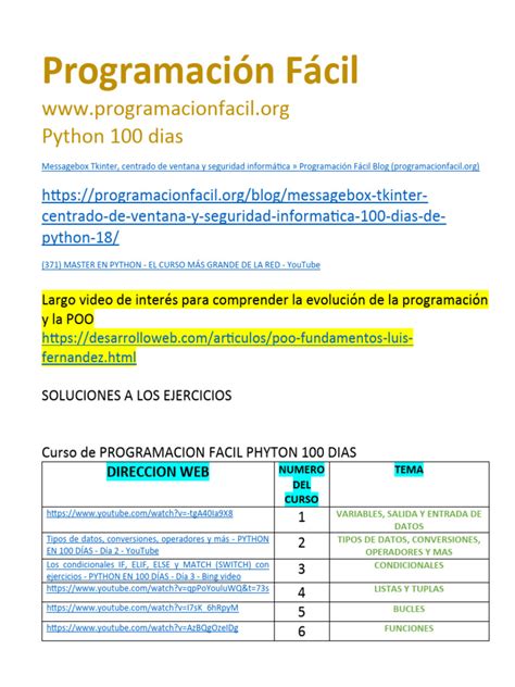 Programas Modelo Python Pdf Python Lenguaje De Programación Mi Sql