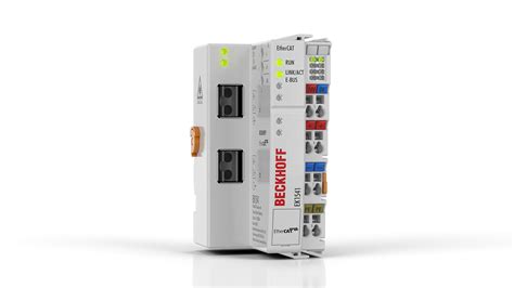 Ek1541 Ethercat Coupler With Id Switch Plastic Optical Fiber Beckhoff Usa