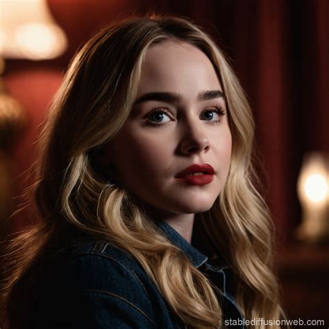 Sabrina Carpenter Slasher Movie Poster Stable Diffusion Online