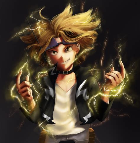 My Fanart Of Kaminari Denki Instagram Bariarti1985 Rbokunoheroacademia