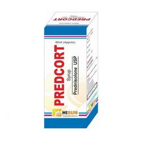 Predcort Prednisolone Syrup Packaging Size 60 Ml At Best Price In Mumbai