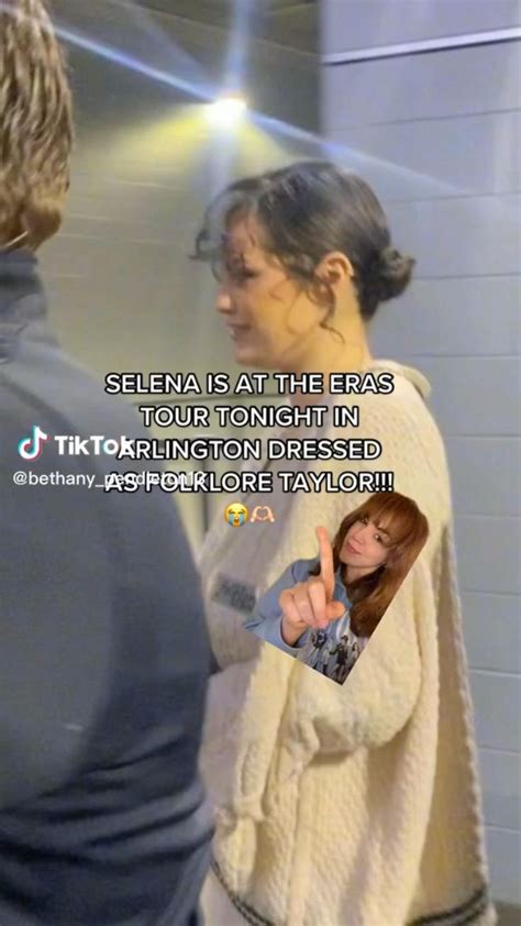 Selena At Eras Tour Taylor Swift Videos Taylor Swift Fan Taylor Swift Hot