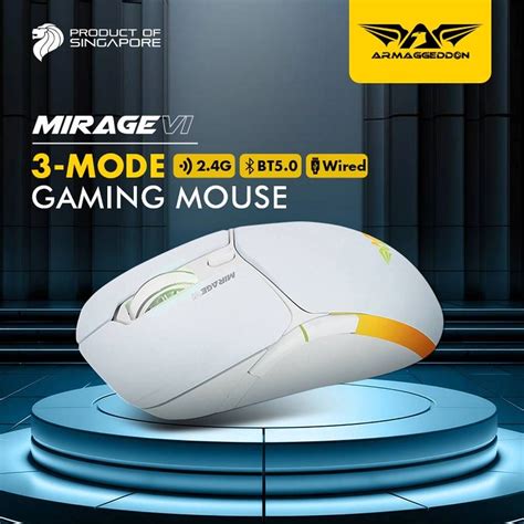 Armaggeddon Mirage Vi 2 4g Wireless Gaming Mouse Kuala Lumpur Kl