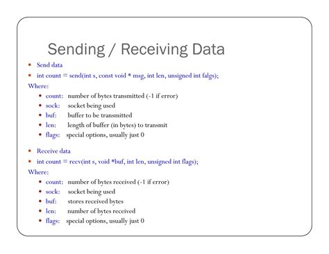 Socketprogramming Tcp And Udp Overviewpdf