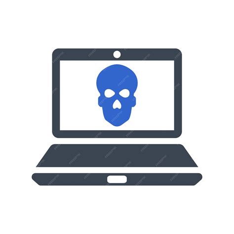premium vector hacking computer icon