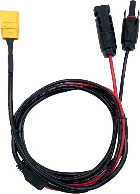 Solar Connector To Xt90 Adapter Cable Solar Panel Adapter To Xt90 Male Extension Cable For