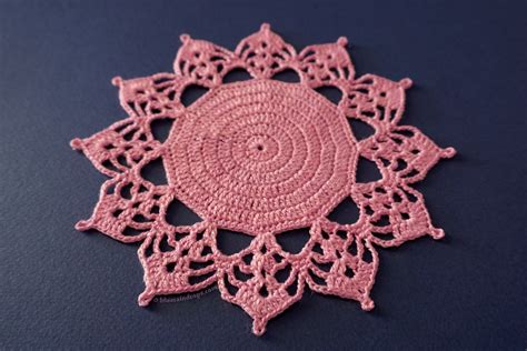 Girly Crochet Doily Pattern Blueraindrops Arts And Crafts
