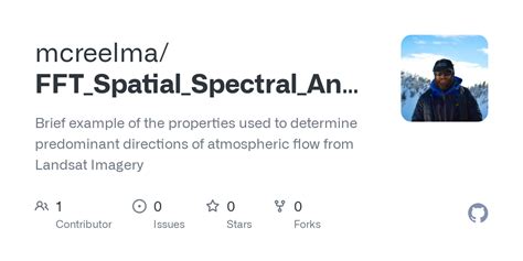 github mcreelma fft spatial spectral analysis brief example of the