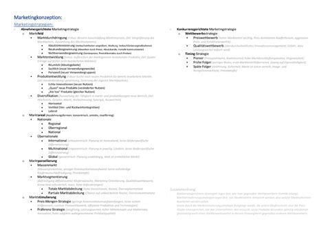 Zusammenfassung Marketing Warning Tt Undefined Function 32 Warning Tt Undefined Function