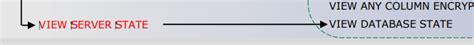 Sql Risk Of View Any Definition View Server State Stack Overflow