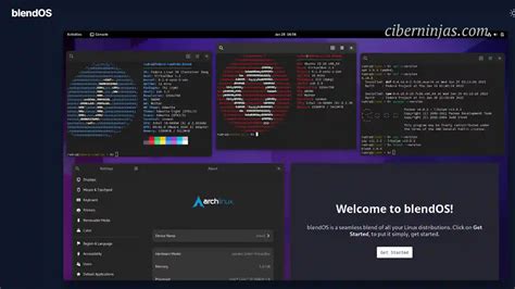 Blendos Una Combinación De Arch Linux Fedora Linux Y Ubuntu Ciberninjas