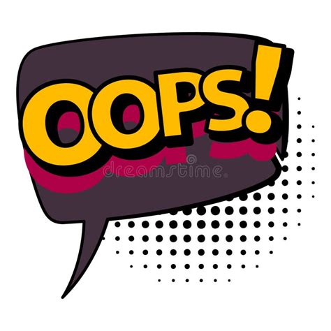 Retro Oops Stock Illustrations – 1,646 Retro Oops Stock Illustrations, Vectors & Clipart ...