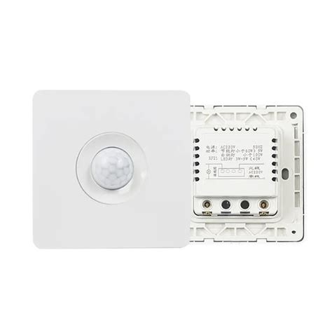 Elitco Round Ultra Thin Surface Mount Human Body Motion Sensor Switch Led500w Incandescent