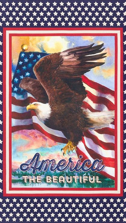 Patriots America The Beautiful Panel 23 Americana Geoff Allen Robert