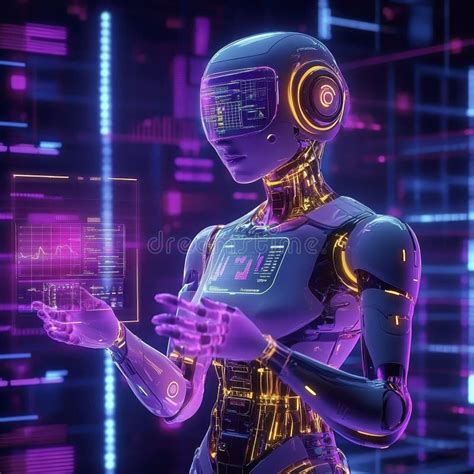 Digital Guardian Robot Protecting Data Streams With Holographic Digital Guardian Robot Protecting Data Streams With Holographic